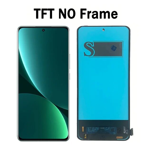 6,73 "дисплей для Xiaomi 12 Pro 2201122C 2201122G ЖК-дисплей с цифровым TFT NO Frame