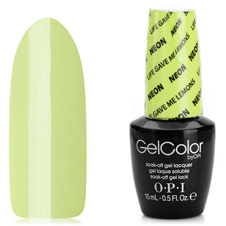 OPI GELCOLOR Гель лак Life Gave Me Lemons N33