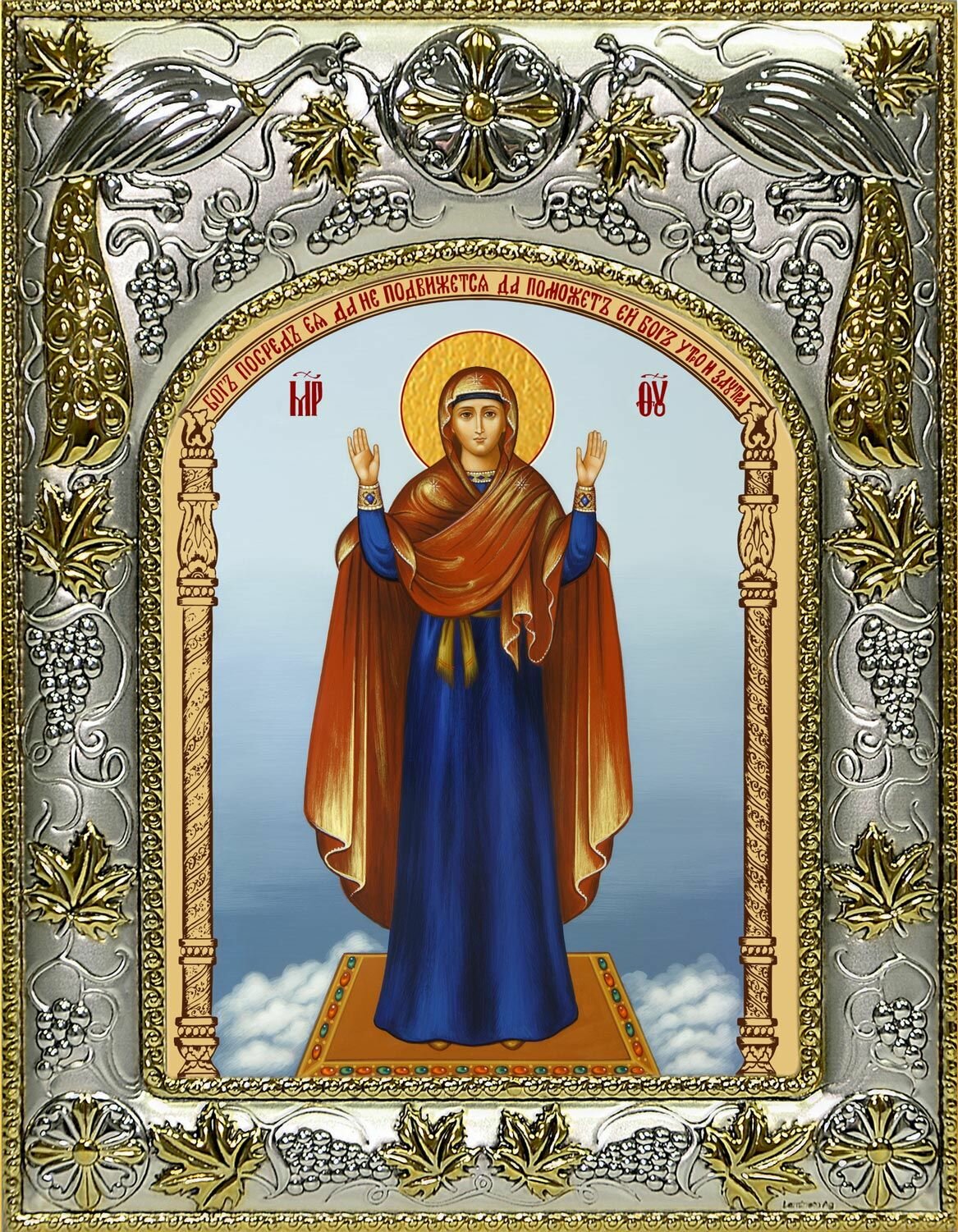 Икона Нерушимая стена икона Божией Матери