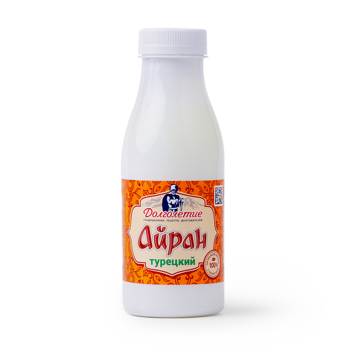 Айран «Долголетие», турецкий, 1,8%, без заменителя молочного жира, 300 мл