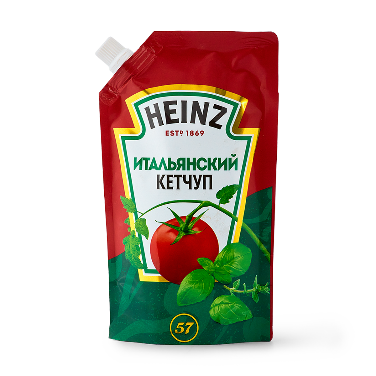 Кетчуп Heinz "Итальянский", натуральный, неострый, 320 грамм