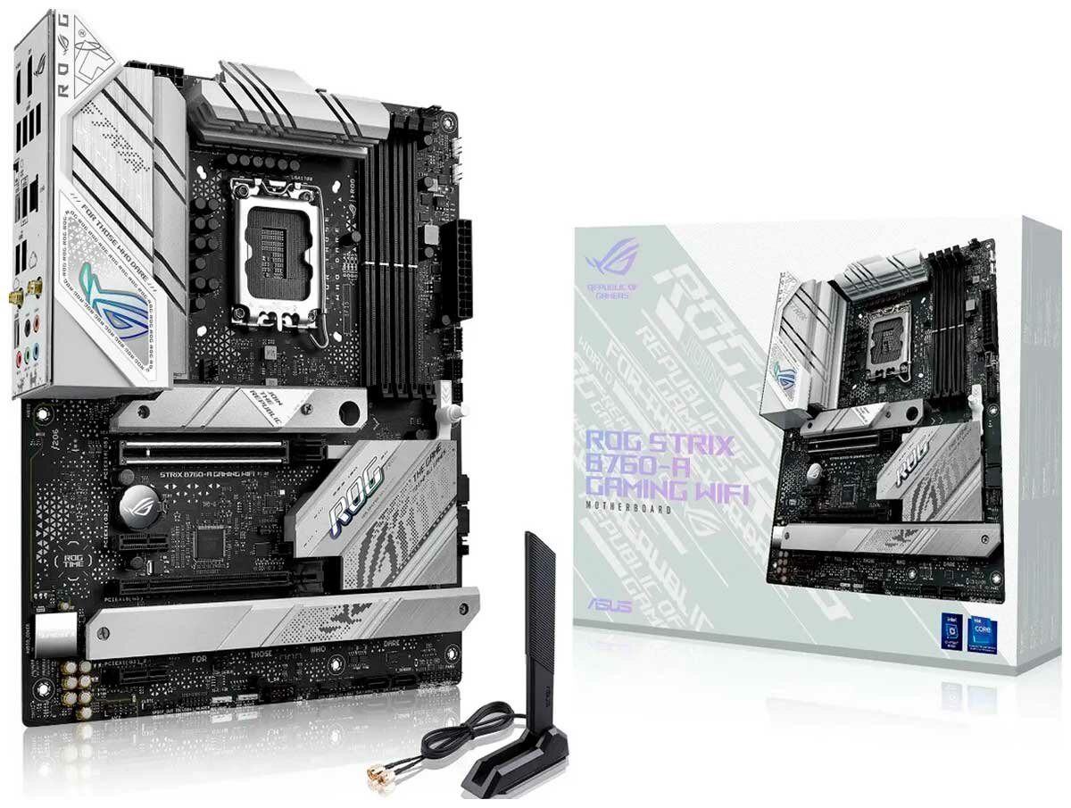 Материнская плата Asus ROG STRIX B760-A GAMING WIFI (LGA1700, ATX)