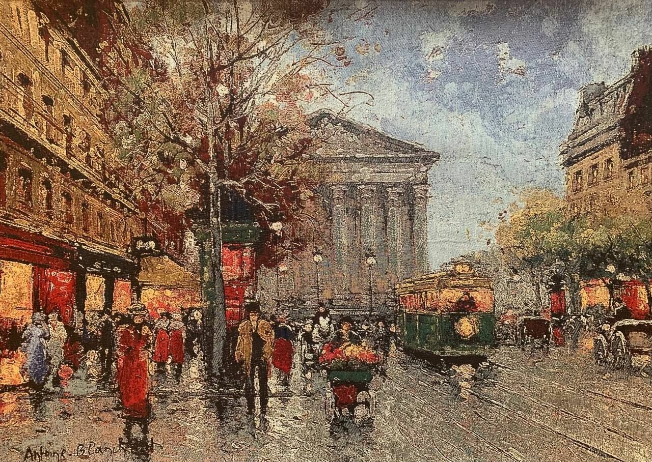 Панно гобеленовое на стену "Гранд Опера", 85х62 см / Гобелен