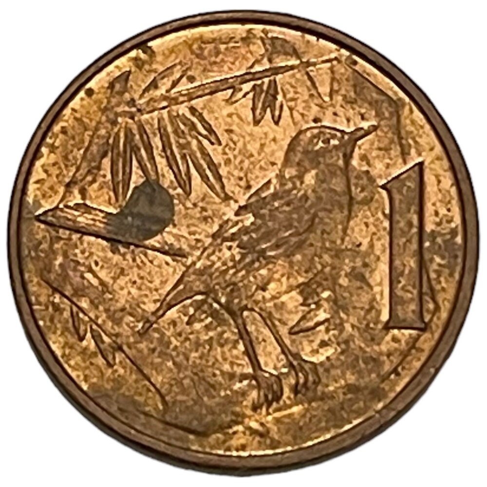 Каймановы острова 1 цент 2005 г.