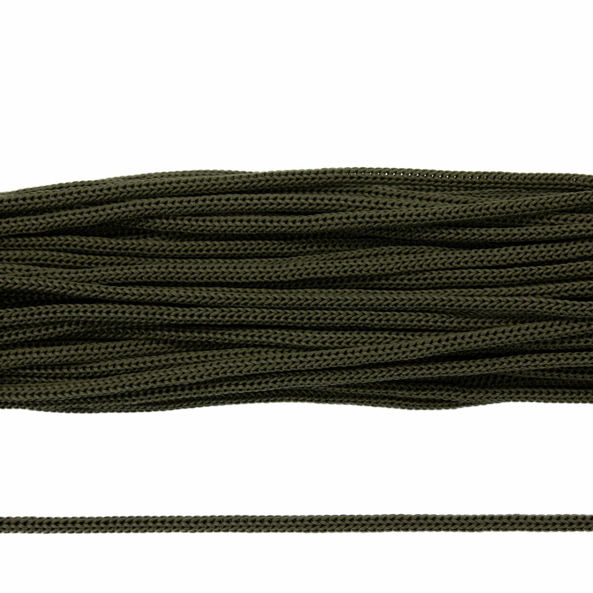Шнур вязаный хозяйственный 5 мм*100 м, полипропилен (пп), Айрис (5-05 хаки)