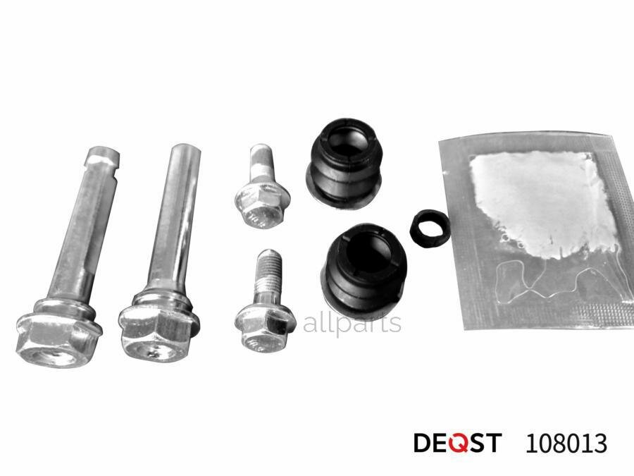 DEQST 108013 Комплект направляющих тормозного суппорта переднего (направляющая O 10mm суппорт Aisin/Hosei/Sumito