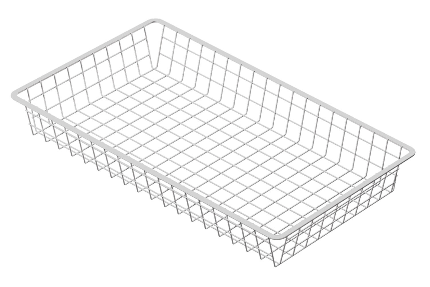 Корзина проволочная выдвижная для каркаса Hoff Оскар, цвет белый