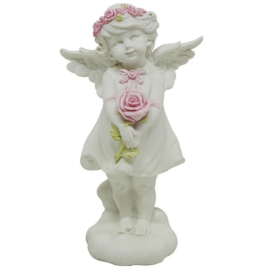 Фигурка Ангелочек счастья, 14*9,5*25см KSMR-626515/A031