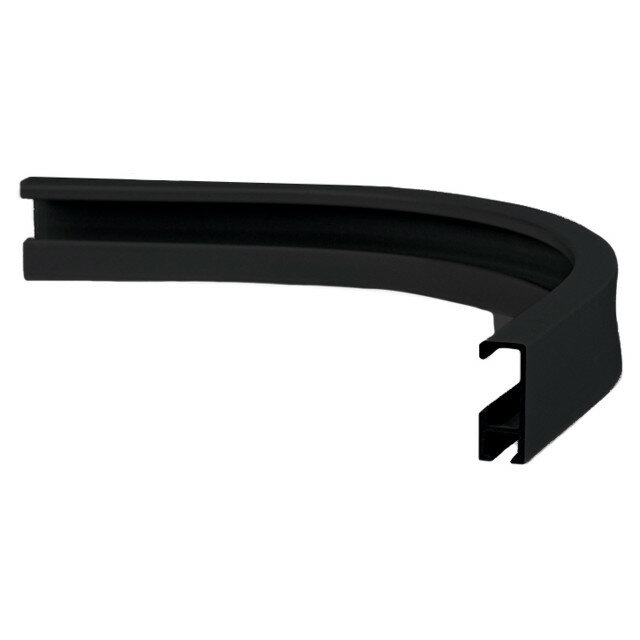 ARTTEX Facile поворотный элемент для карниза 90 град. черный матовый арт.152.441