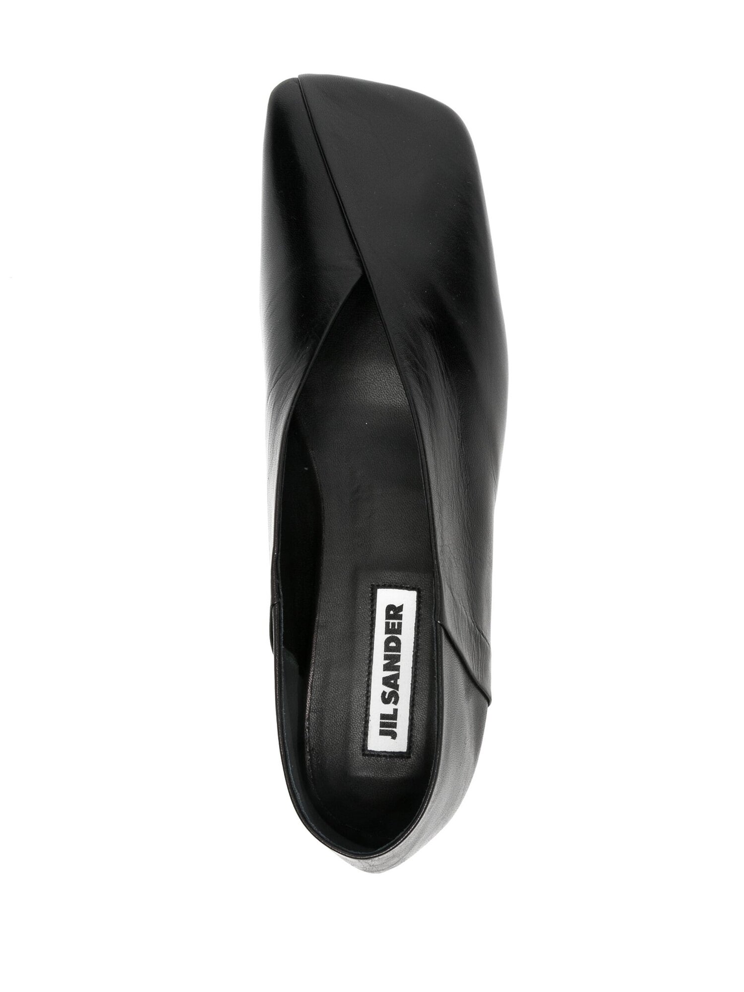 Туфли Jil Sander Tripon, размер 39, black/black — фото 1