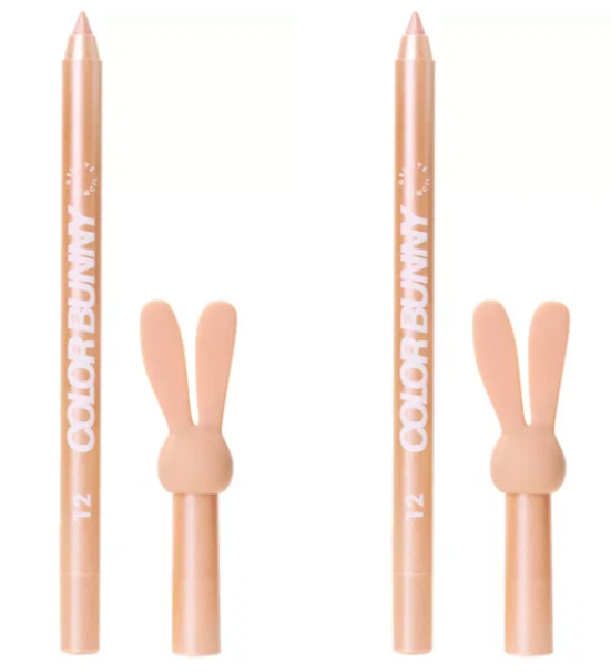 Карандаш гелевый для глаз Love Generation Color Bunny, тон 12 розово-золотой, 1,3 г, 2 шт