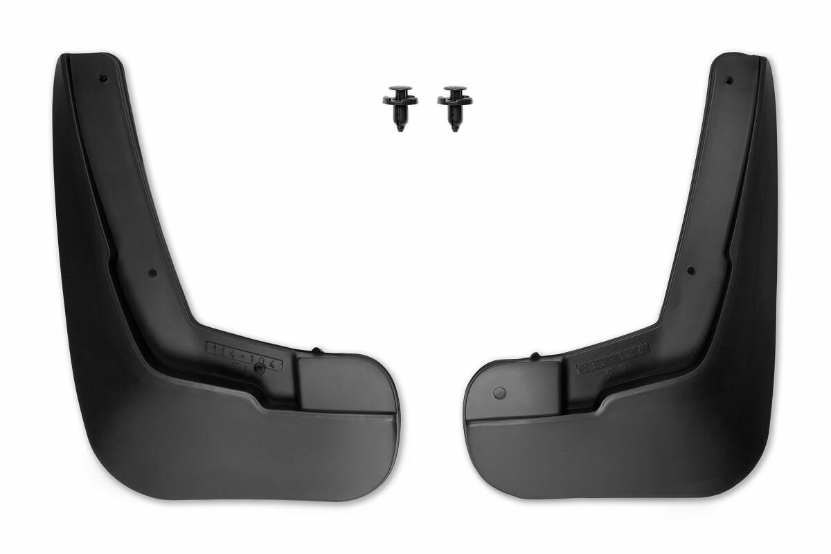 Брызговики Adamauto (оригинальный крепёж), передние на ВАЗ (LADA) Largus Cross (2012-)