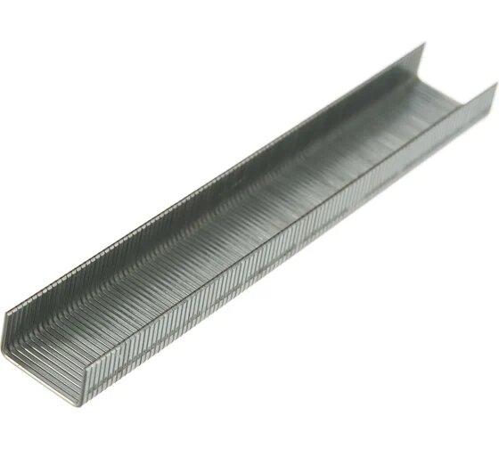 Скобы GROSS 6 мм, для мебельного степлера, усиленные, тип 53, 1000 шт. 41706