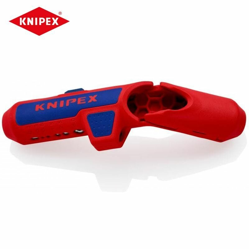 KNIPEX 16 95 01 SB Универсальный инструмент для чистки проводов Ergostrip метрический размер правая версия 3 IN 1