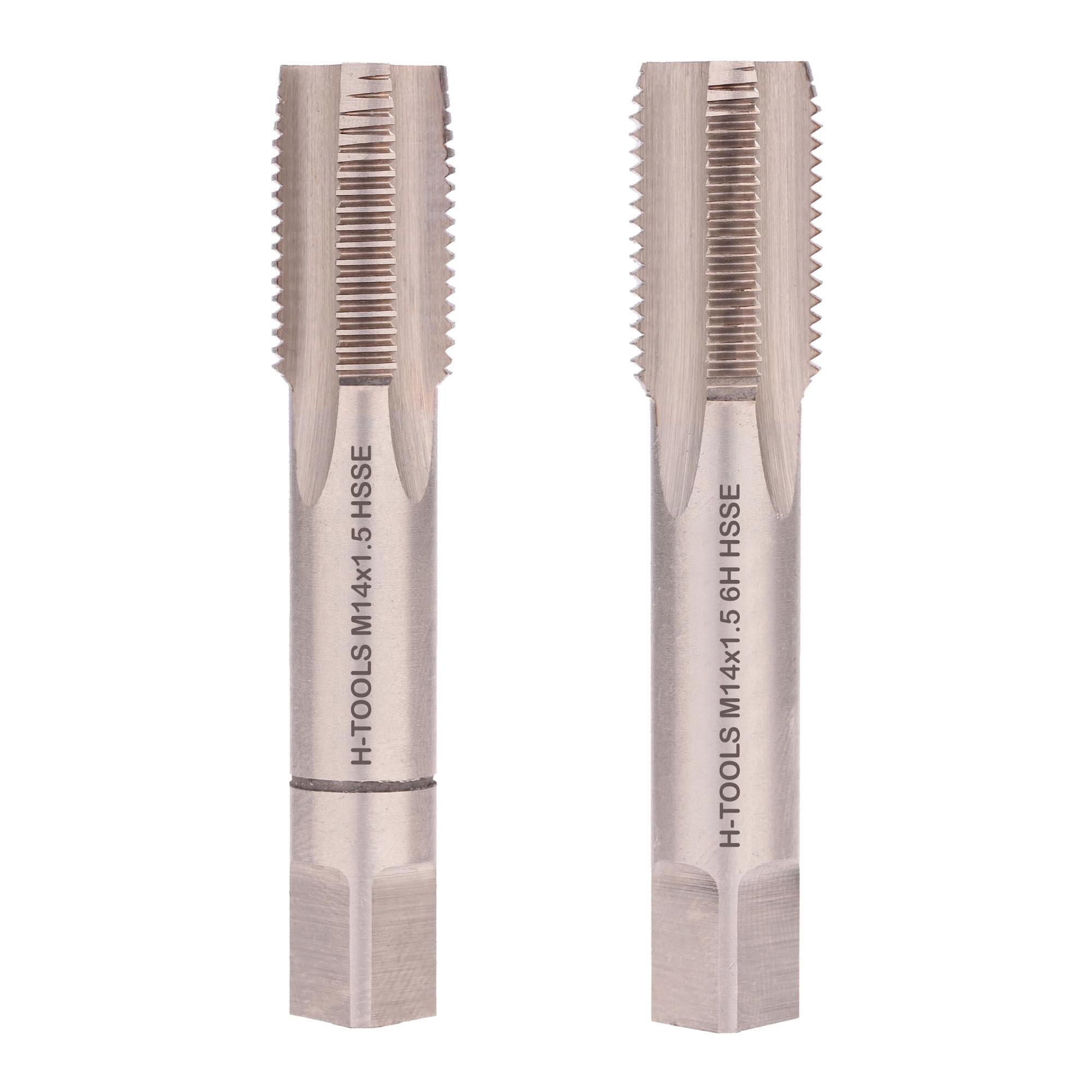 Метчик М14х1,5 (Комплект 2шт) DIN2181 HSSE 6h 70мм a=9,0 H-Tools 235141EHT