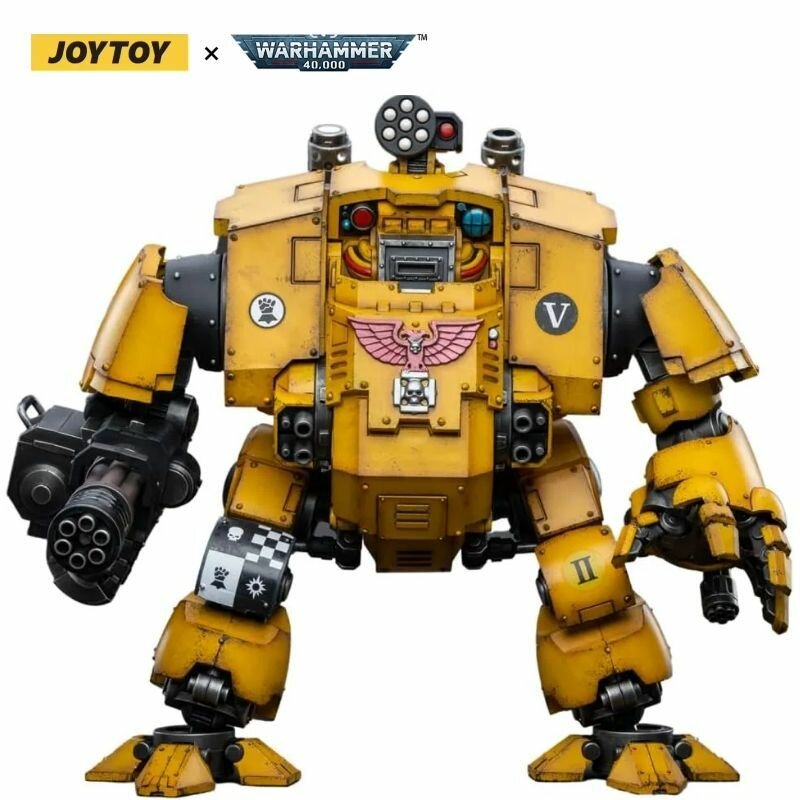 Подвижная фигурка JOYTOY Warhammer 40000 Imperial Fists Redemptor Dreadnought