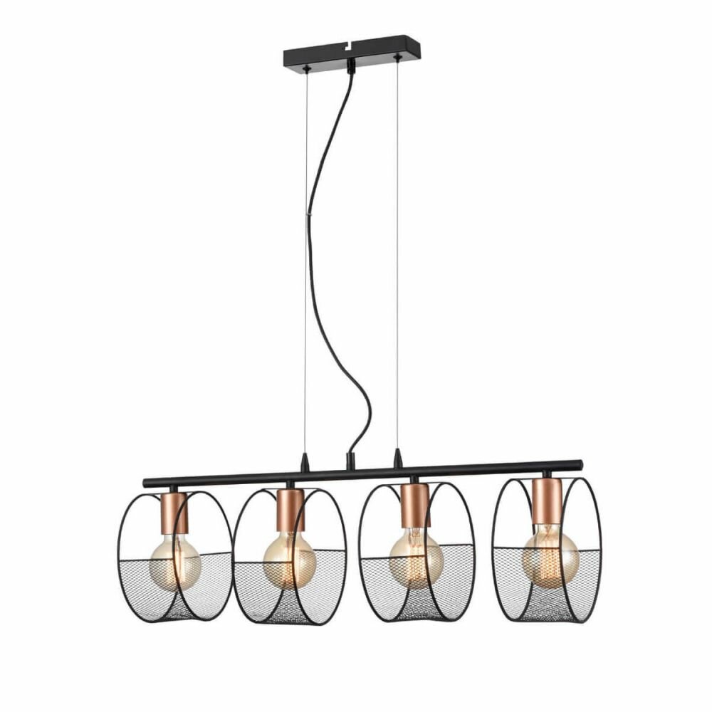 Светильник Подвесной Vele Luce Callisto VL6442P04 Черный, Металл / Веле Луче.