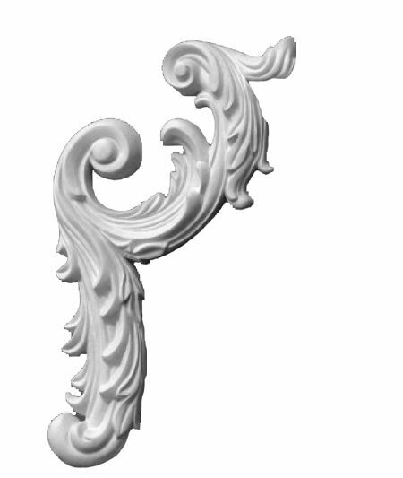 Угол декоративный DECOMASTER 97200-2L (490*300мм)