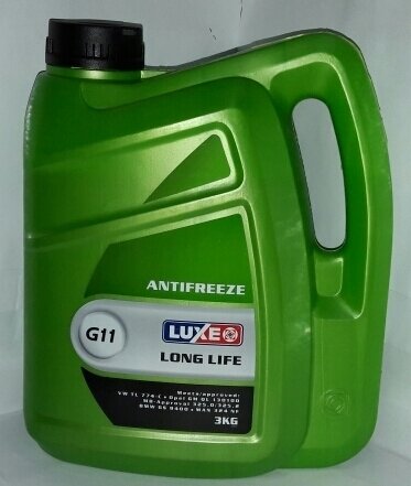 Антифриз Luxe G11 зеленый 3 кг, 695 (1 шт.)