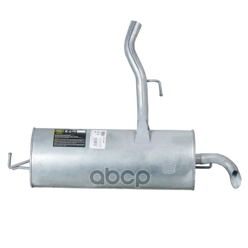 Глушитель для а/м Nissan Qashqai (06-) 2.0i осн. (алюм. сталь) (EMM 02 Trialli арт. EMM0206