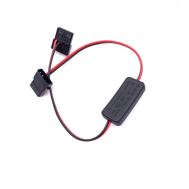 Angitu LP4 Molex/IDE 4-контактный кабель переключателя для компьютерного вентилятора Светодиодная лента с переключателем ВКЛ/выкл
