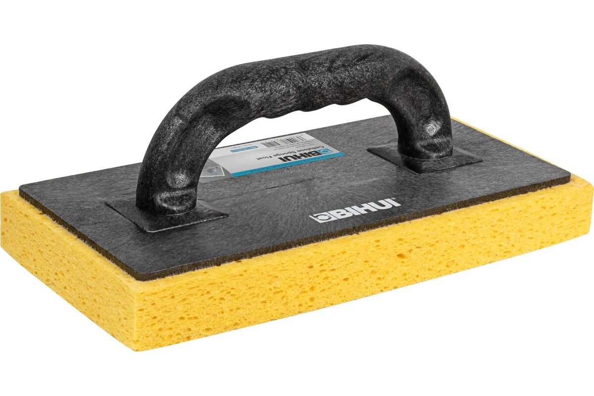 Целлюлозная губка с ручкой для эпоксидный затирок, 28 x 14 x 3 см, Bihui CFCSP11