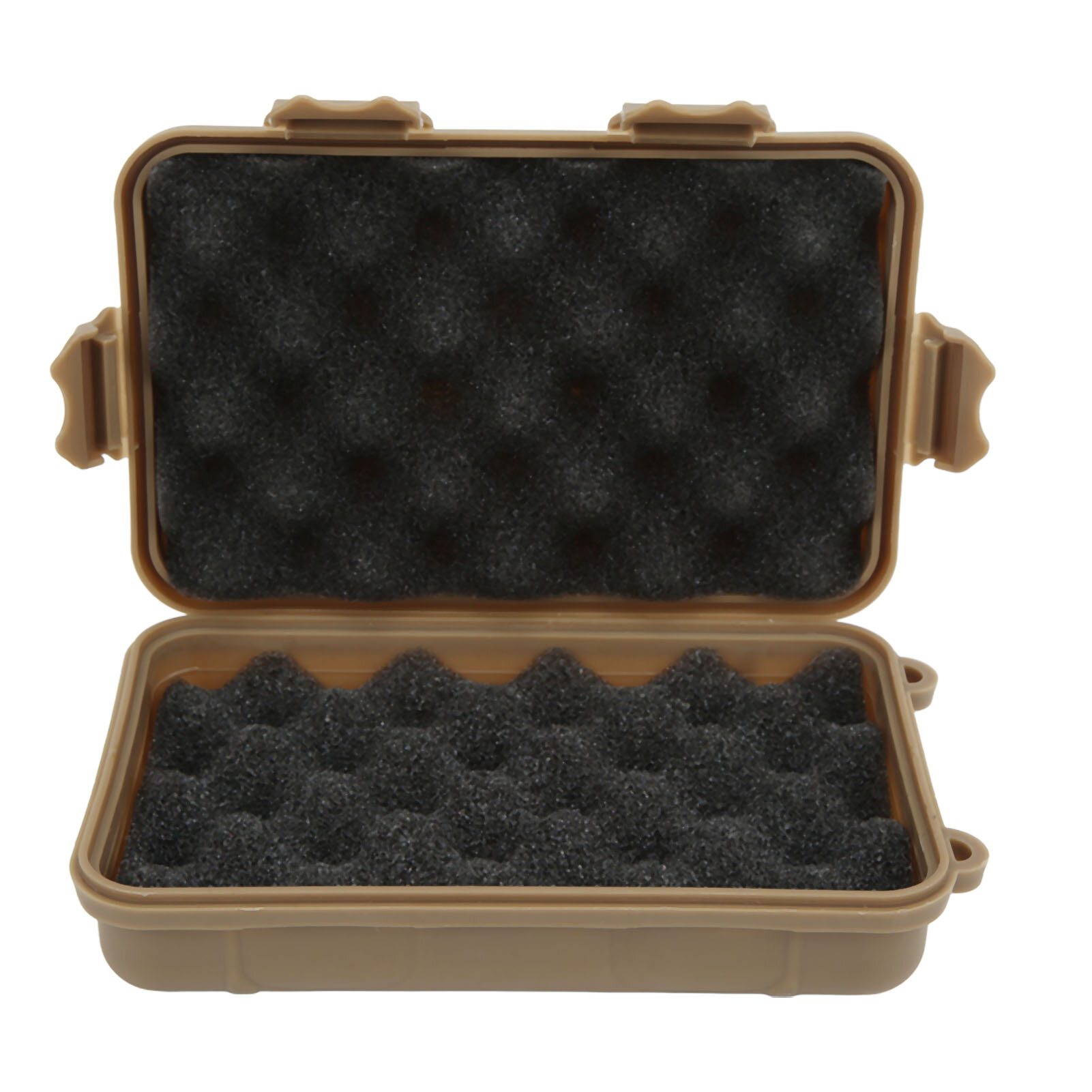 Wild Survival Storage Box High Strength Shockproof Waterproof Portable Camping Kits for OutdoorBrown