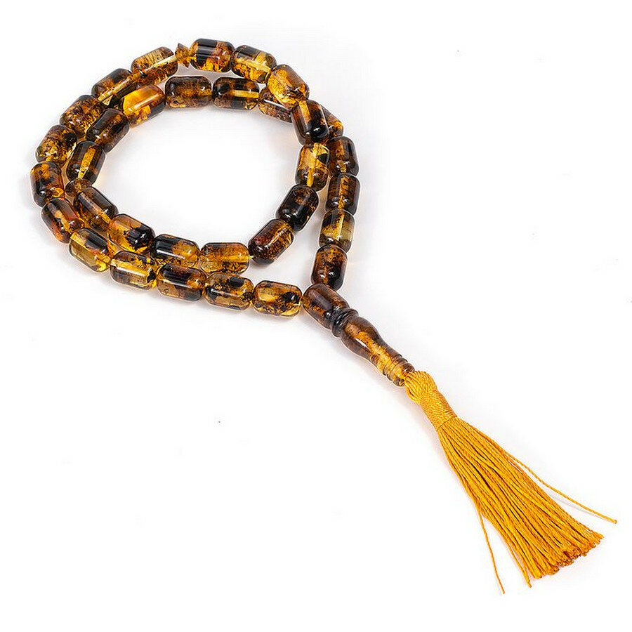 Чётки, янтарь