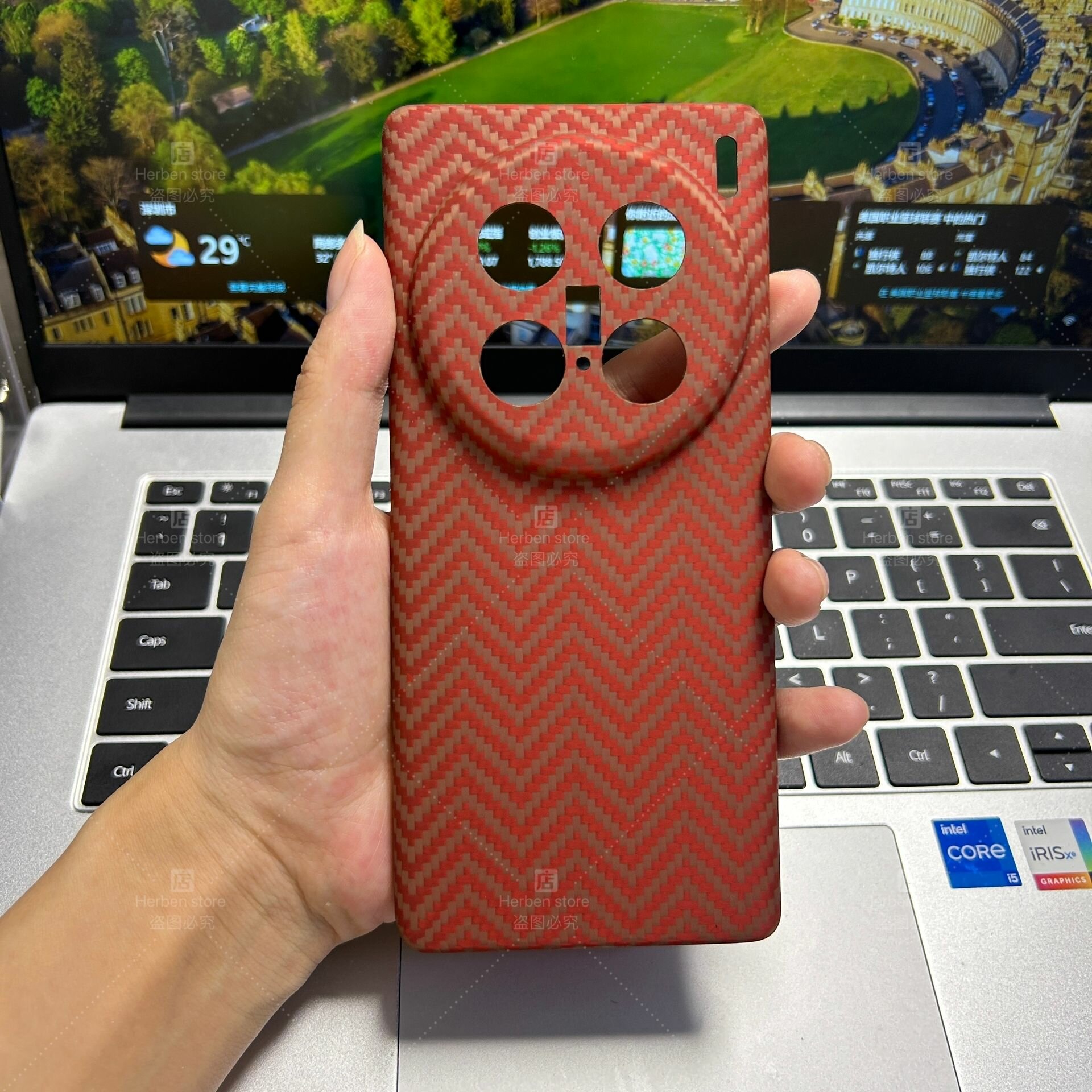 Кевларовый чехол Vivo X100 ultra, чехол из углеродного волокна, Ультратонкий защитный чехол из настоящего углеродного волокна для Vivo X100 ultra