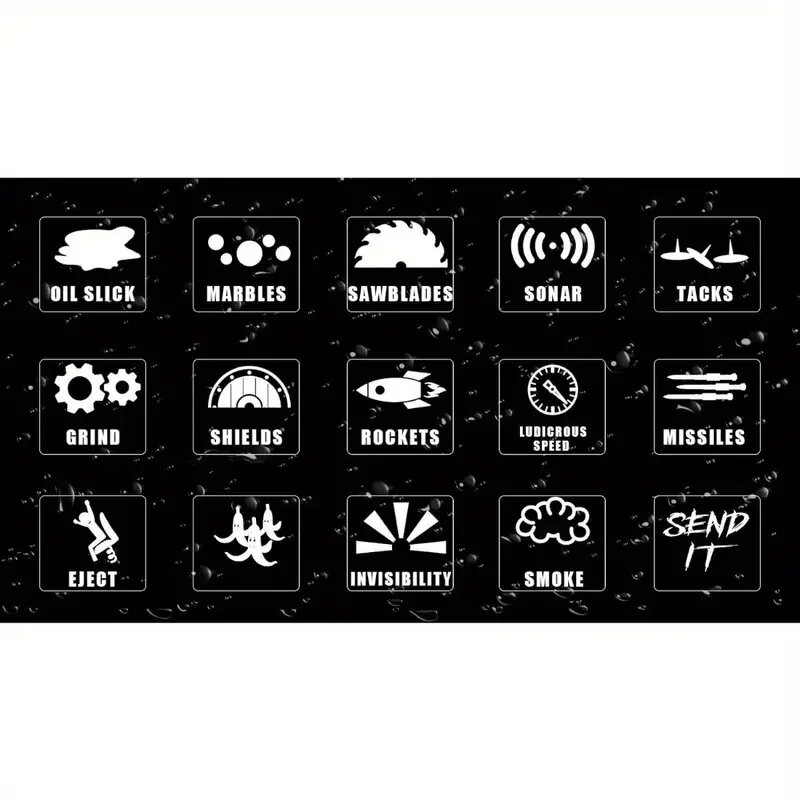 1 шт, креативная наклейка на кнопку переключения автомобиля, наклейка на приборную панель, консоль, прочная наклейка, самоклеящееся украшение для салона автомобиля, грузовика