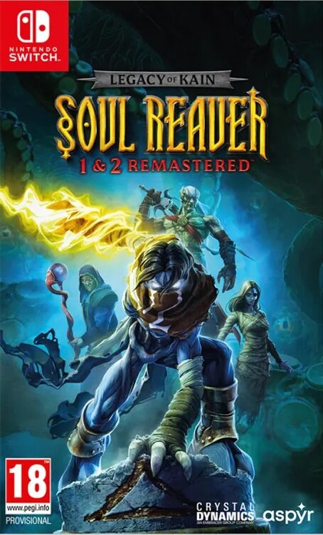 Legacy of Kain Soul Reaver 1 and 2 Remastered Nintendo Switch (русская версия)