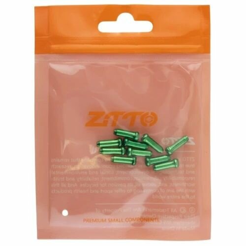Наконечник троса ZTTO зеленый 10 штук