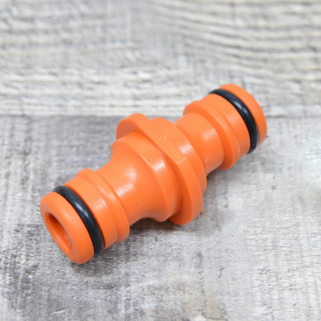 Переходник универсальный быстросъёмный, оранжевый, для поливочных устройств