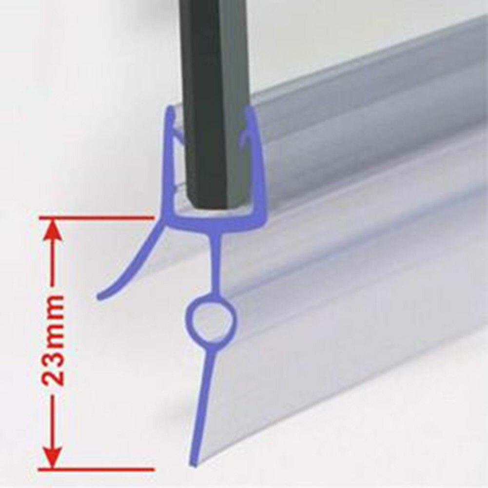 2шт 50 см сменное уплотнение для душа уплотнение двери душевой кабины 14/17/23 мм водяной дефлектор