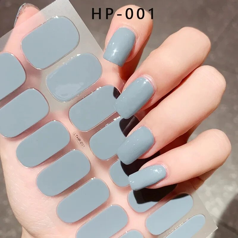 Наклейки для ногтей MAFANAILS, Цвет NK-LTHP-001, 22шт