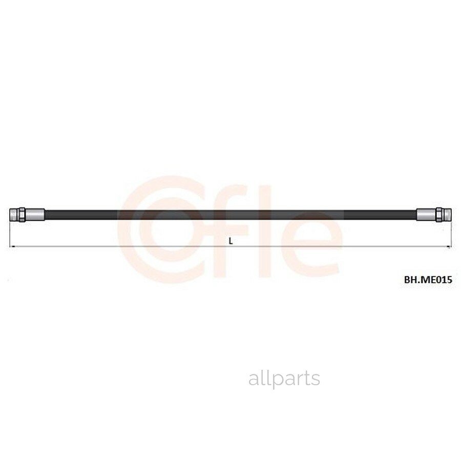 COFLE 92. BH. ME015 Шланг тормозной передн MERCEDES T1-T2 82-