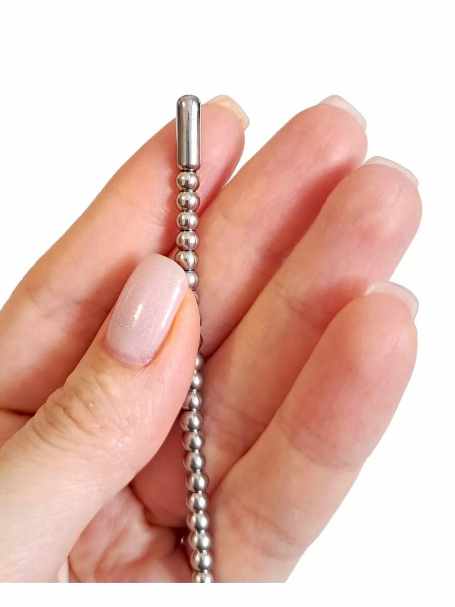 Гибкий уретральный зонд из шариков 4 мм