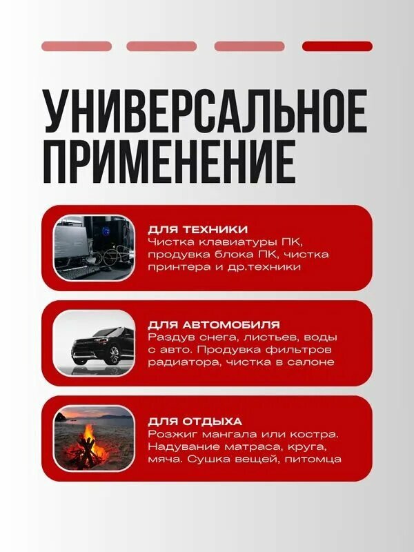 Воздуходувка,180Вт — фото 1