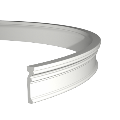 Молдинг Гибкий Европласт Лепнина 1.51.347 Д2000хШ27хВ91 мм.