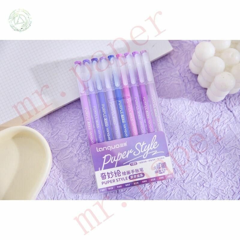 Набор ручек, Mr.paper, 9 шт/коробка, цветные маркеры, высокого качества, можно использовать для рисования, письма, разметки