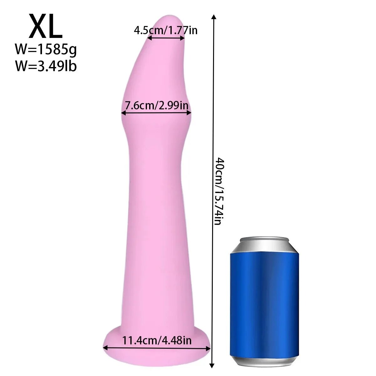 Розовый анальный фаллоимитатор, огромная анальная пробка, силиконовая анальная пробка, огромная XL