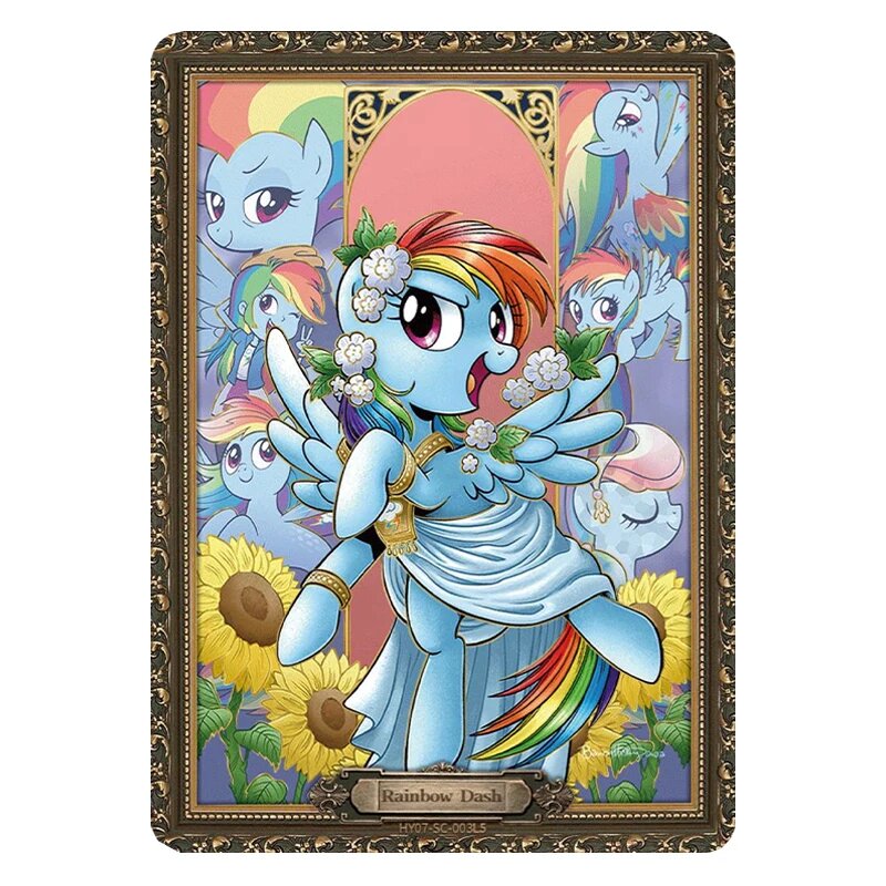 Коллекционная карта My Little Pony Rainbow Dash XMBL7DSC-003