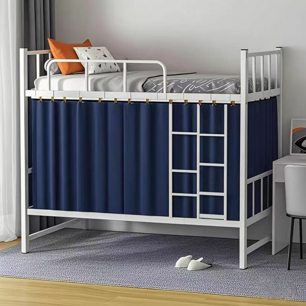 Занавеска для кровати в общежитии, блокирующая ткань для нижней двухъярусной кровати, ткань для окружения односпальной кровати в студенческом общежитии, разделительная занавеска для нижней двухъярусной кровати