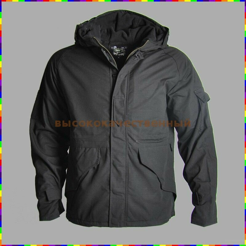 Маскировочная куртка в стиле милитари