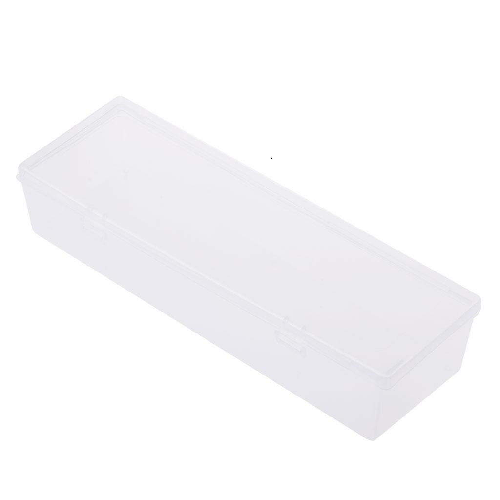 Прозрачный пластиковый ящик для хранения ювелирных изделий, Темный Хаки