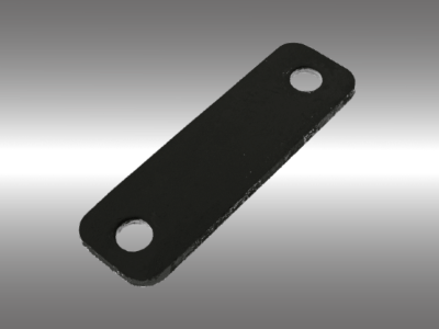 Пластина серьги рессоры ГАЗель-3302 6 мм.