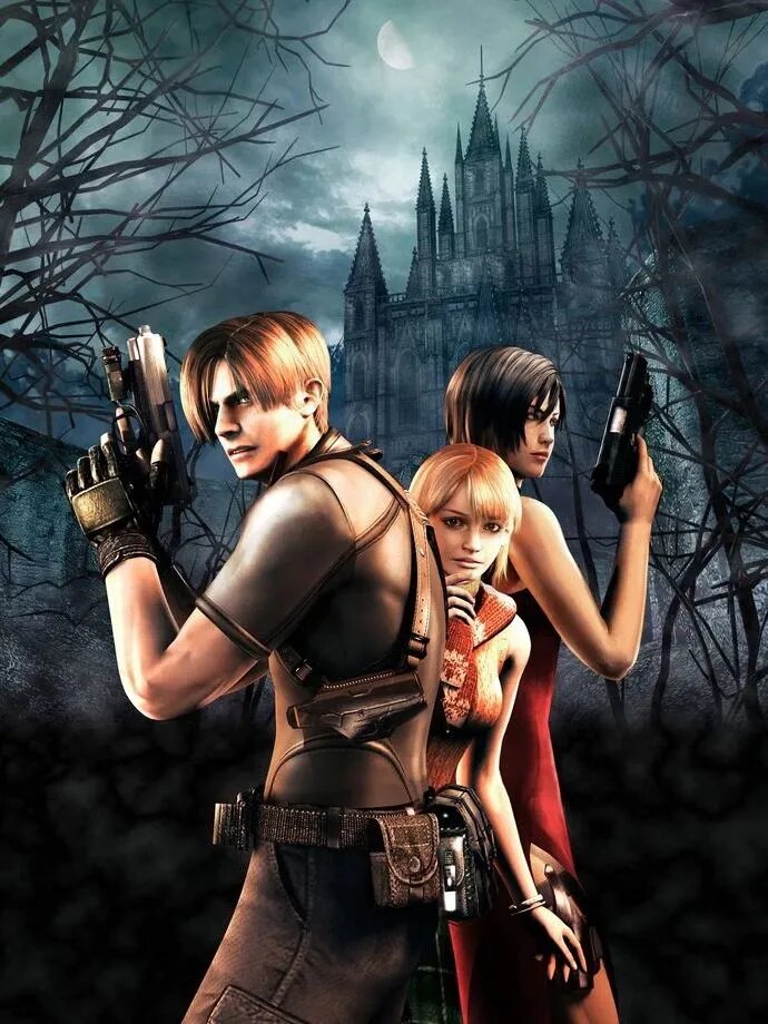 Алмазная Мозаика "Resident Evil 2 Игровой Фильм" 40х50 См Алмазная Вышивка / Картина Стразами Подарков / Украшения