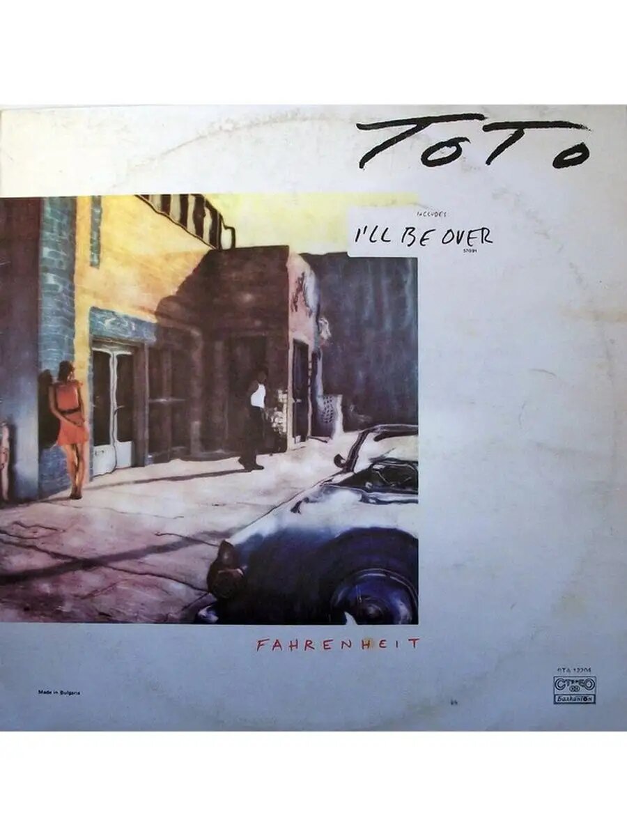Toto - Fahrenheit / Винтажная виниловая пластинка