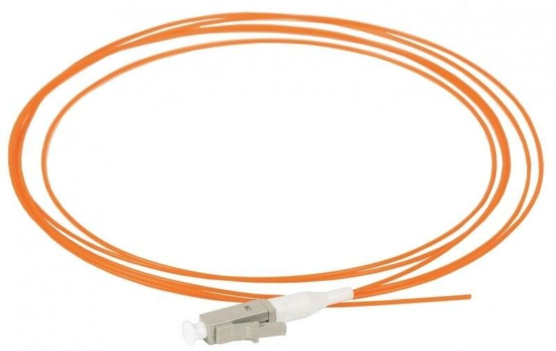Пигтейл Lanmaster 1х50/125мкм, класс OM2, LC, длина 1.5 м, ПВХ, оранжевый (TWT-PIG-LC/OM2-1.5)