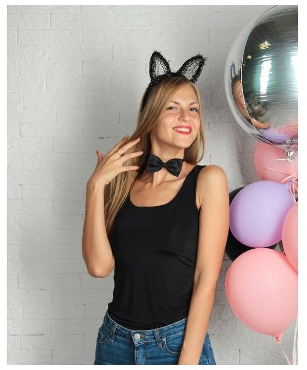 Карнавальный набор Киска , бабочка, ушки